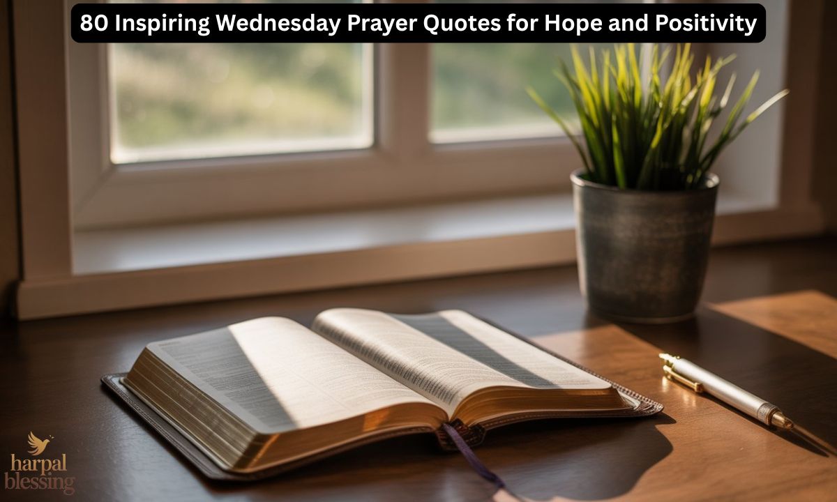 80 Inspiring Wednesday Prayer Quotes for Hope & Positivity
